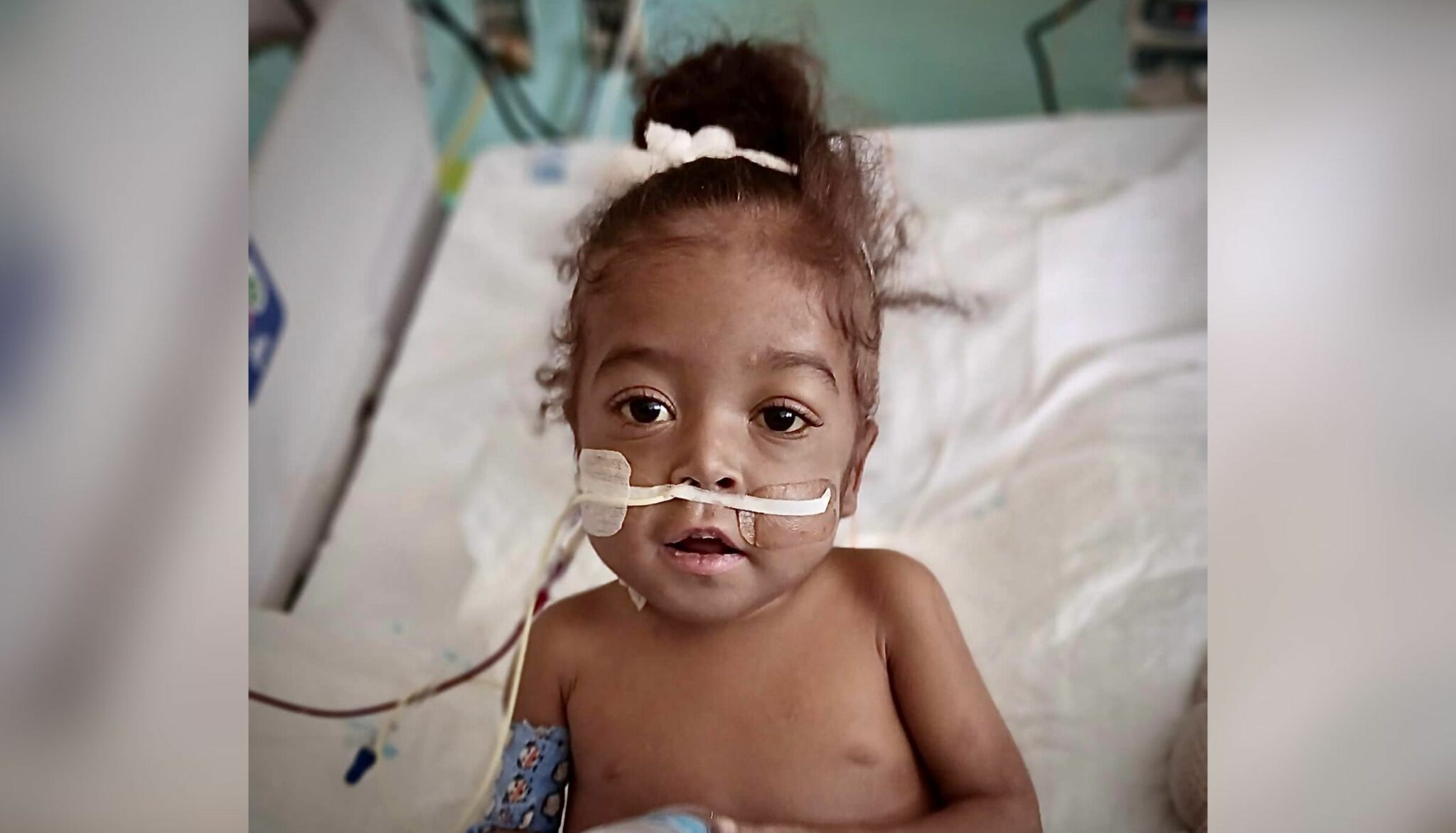 La pequeña Amanda Lemus sale de Cuidados Intensivos: "Todo mejoró mucho"