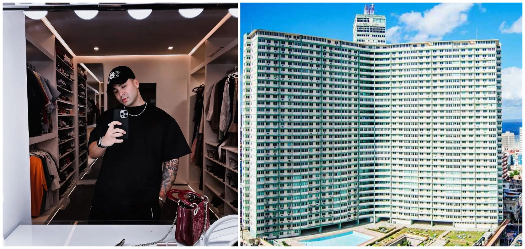 Yomil muestra el tremendo apartamento que comparte con su novia Daniela Reyes en el icónico ...