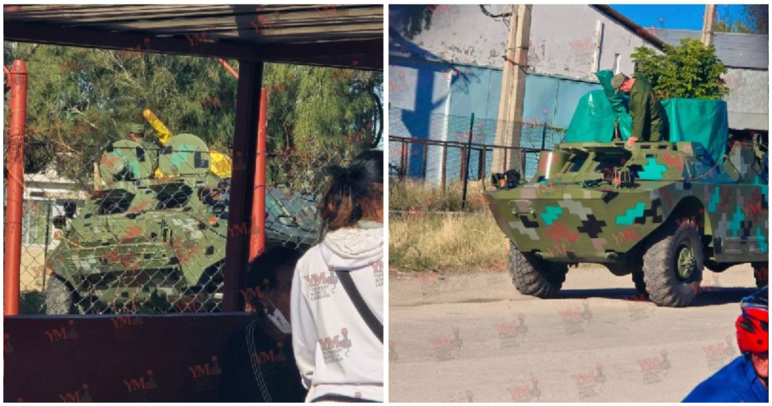 El régimen está acojona... Vehículos blindados en Holguín y convoyes ...