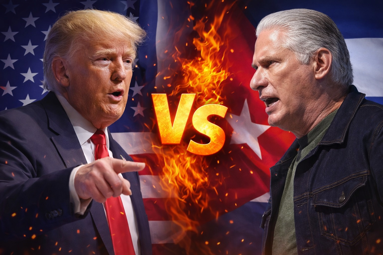 Díaz-Canel se esconde en Fidel Castro para responderle a Trump: "No nos ...